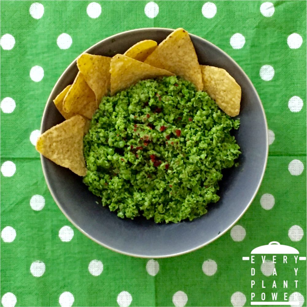 Spring pea Guacamole - Everyday Plantpower